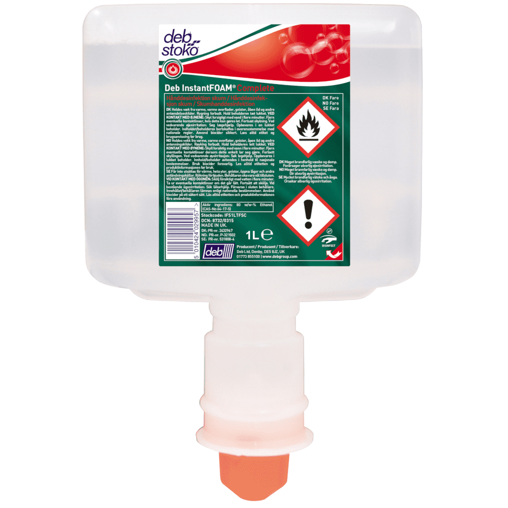 Den instant foam til touchfree - PÅ LAGER